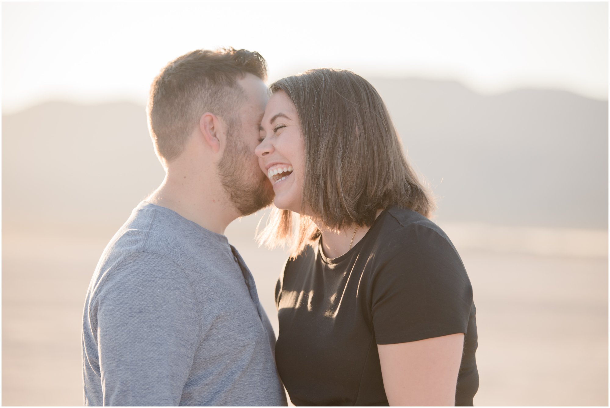 Stacy + Jared at the Salt Flats - karissaruss.co