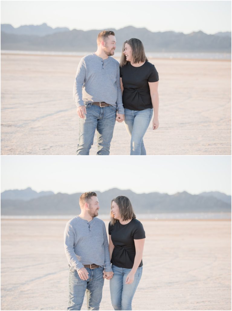 Stacy + Jared at the Salt Flats - karissaruss.co