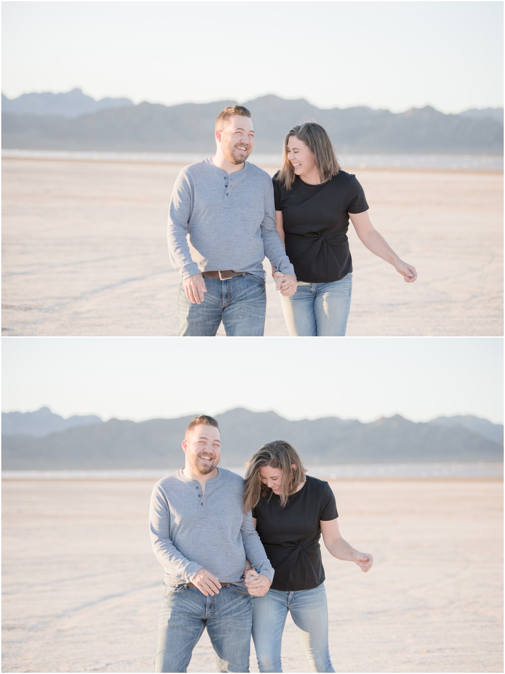 Stacy + Jared at the Salt Flats - karissaruss.co