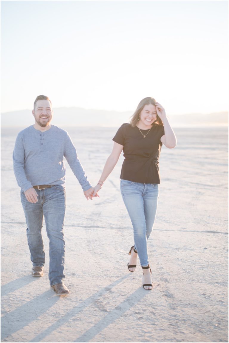 Stacy + Jared at the Salt Flats - karissaruss.co
