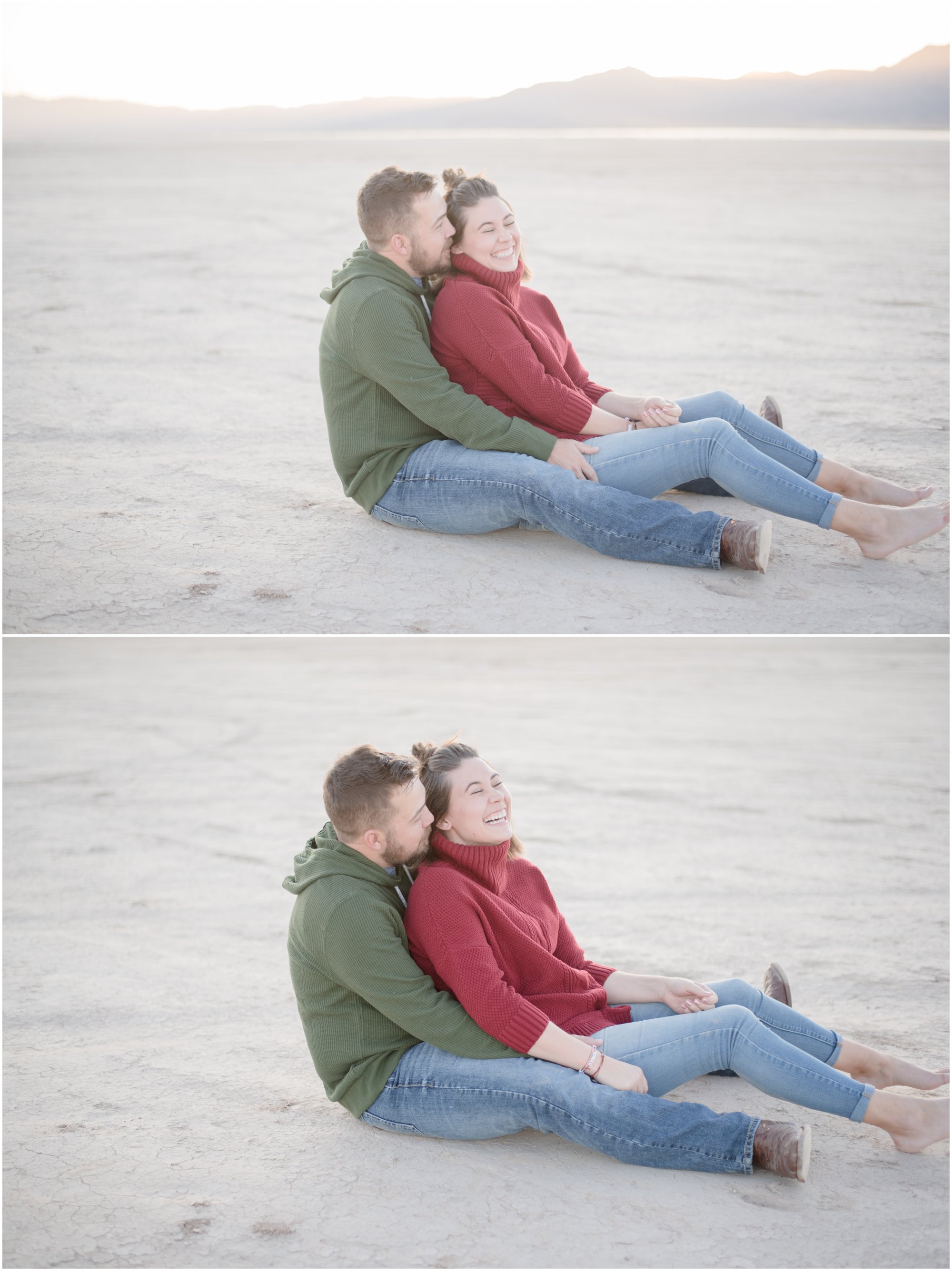 Stacy + Jared at the Salt Flats - karissaruss.co