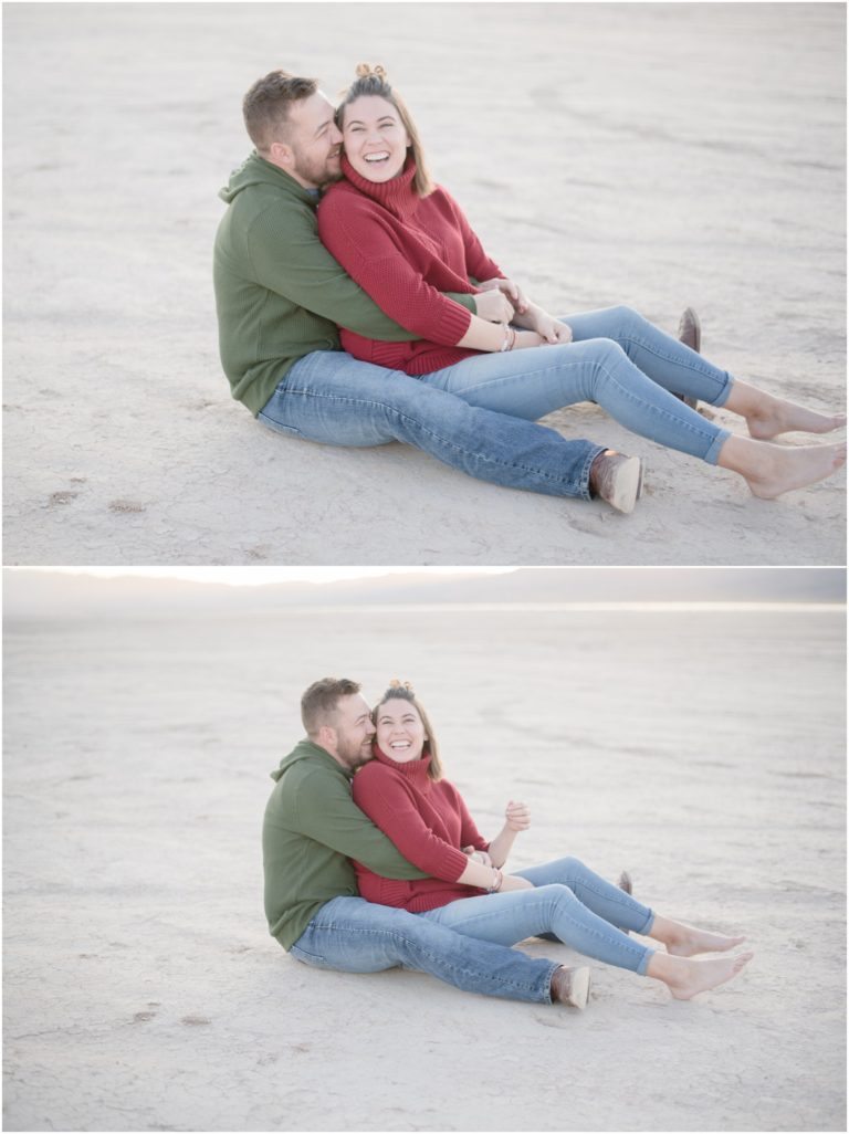 Stacy + Jared at the Salt Flats - karissaruss.co
