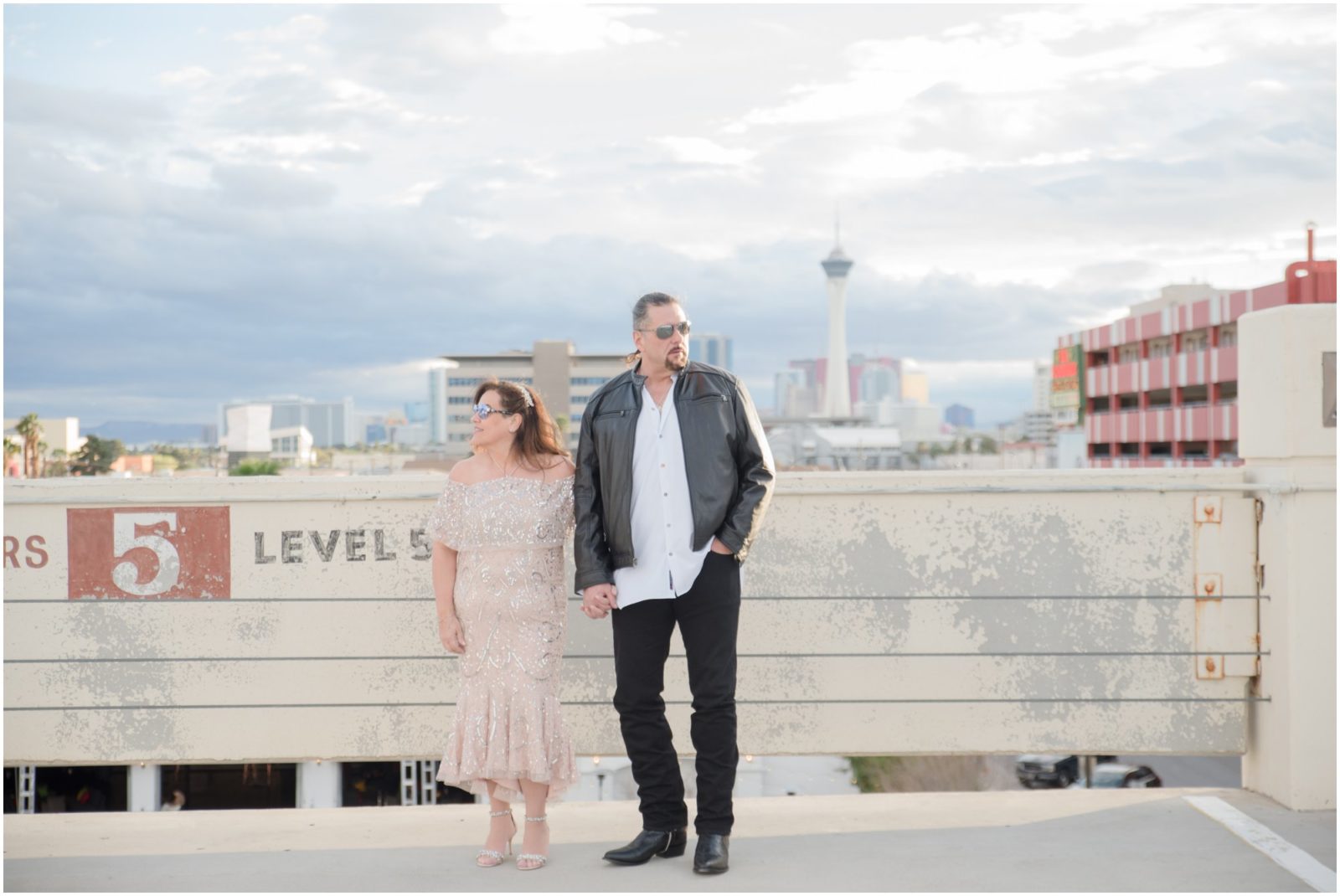 Rooftop Elopement in Downtown Las Vegas Nevada - Karissa Russ & Co.