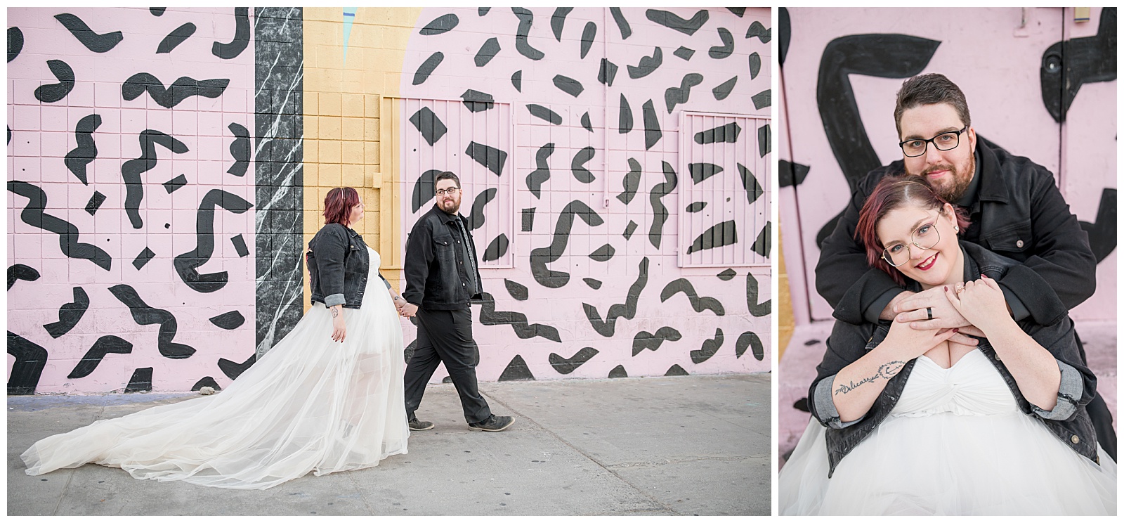Aimee + Connor Elopement at Seven Magic Mountains - karissaruss.co