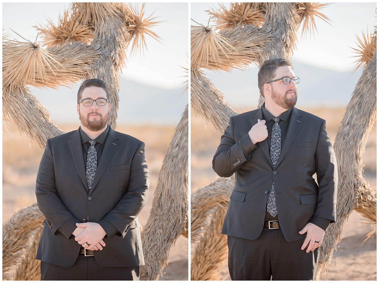 Aimee + Connor Elopement at Seven Magic Mountains - karissaruss.co